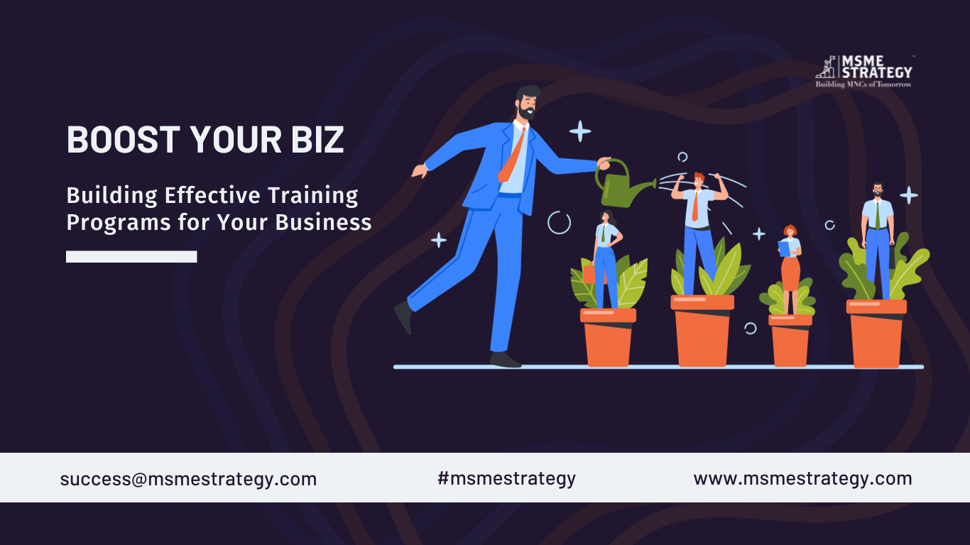 Boost Your Biz: Building Effective Training Programs for Your Business ...
